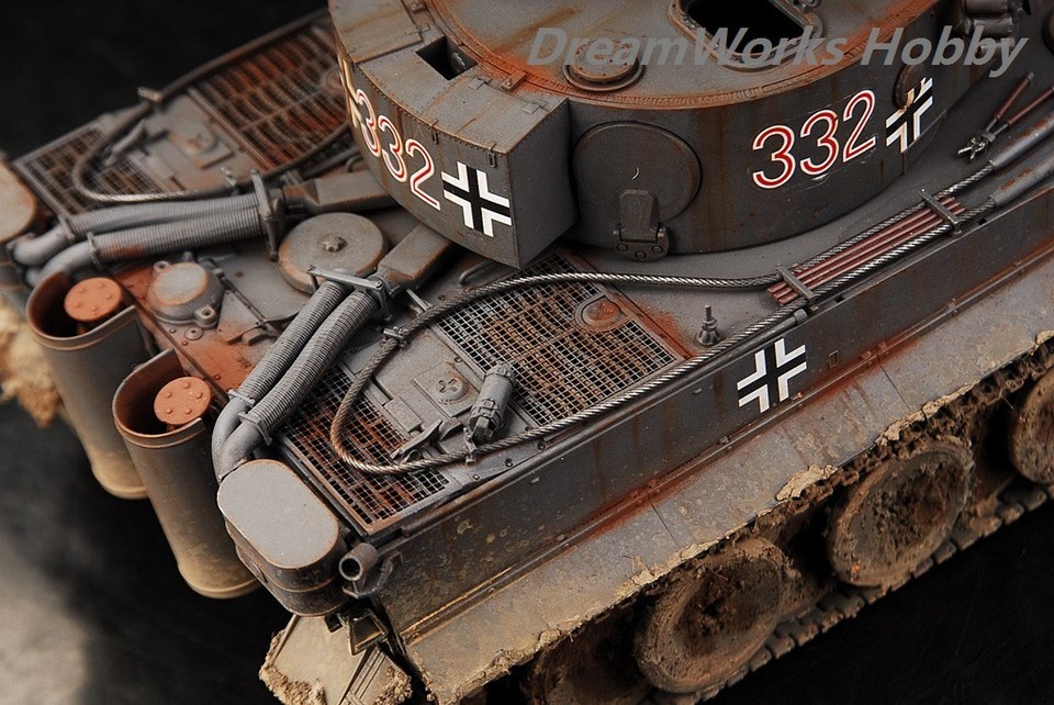 Award Winner Built Tamiya 1/35 Tiger 332 Schwere Panzer-Abteilung 503 ...