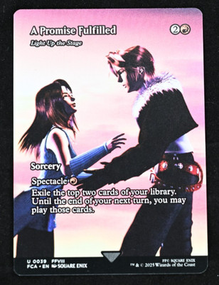 1x A Promise Fulfilled - Light Up the Stage - Showcase MTG Mag | eBay
