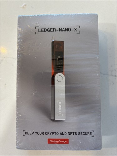 Ledger Nano X Crypto Hardware Wallet - Blazing Orange 3760027781517| eBay