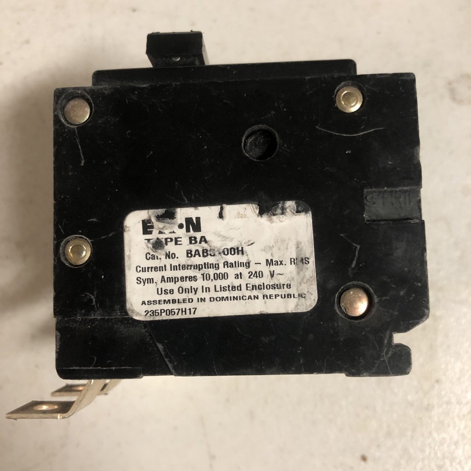 Eaton BAB3100H 100A 3-Pole 240V Thermal Magnetic Circuit Breaker | eBay