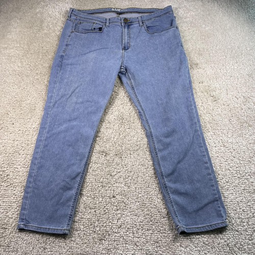 Under 5'10 Jeans Mens 38x27 Light Blue Wash Skinny Stretch Denim U-510 ...