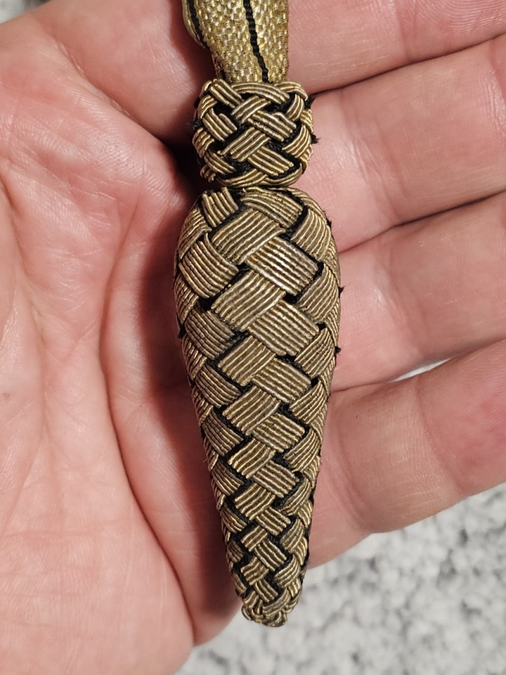 Victorian/ Edwardian British Army Officer's Sword Knot | eBay UK