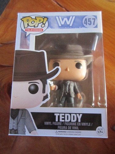 Funko Pop! Vinyl WESTWORLD TEDDY NO. 457 GREAT * NEW IN BOX * | eBay
