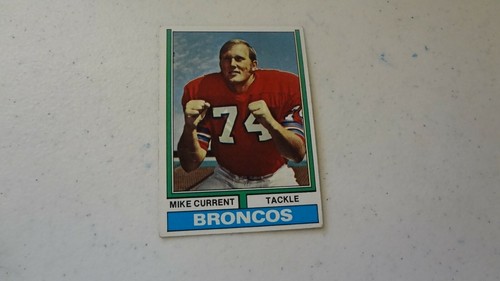 1974 TOPPS # 453 MIKE CURRENT FOOTBALL CARD | eBay