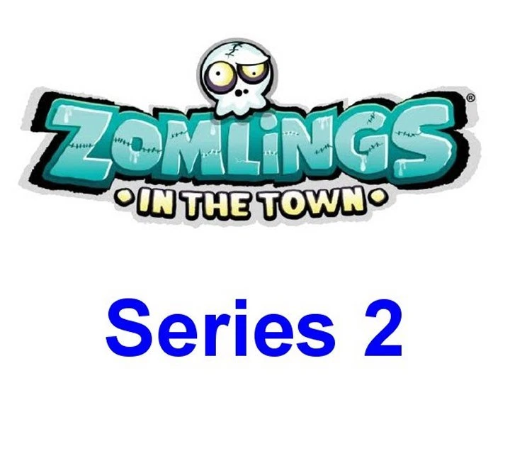 Zomlings Series 2 Checklist Clipart