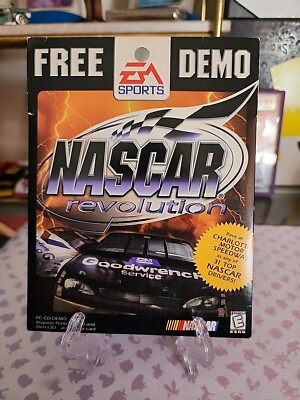 Nascar Revolution EA Sports Free Demo Racing Game PC 1999 Vintage Rare ...
