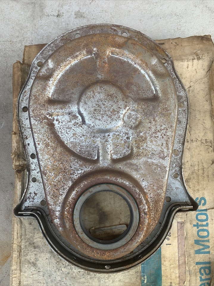 NOS 8" GM 396 427 454 BBC Timing Cover 330850 | Genuine OEM | General ...