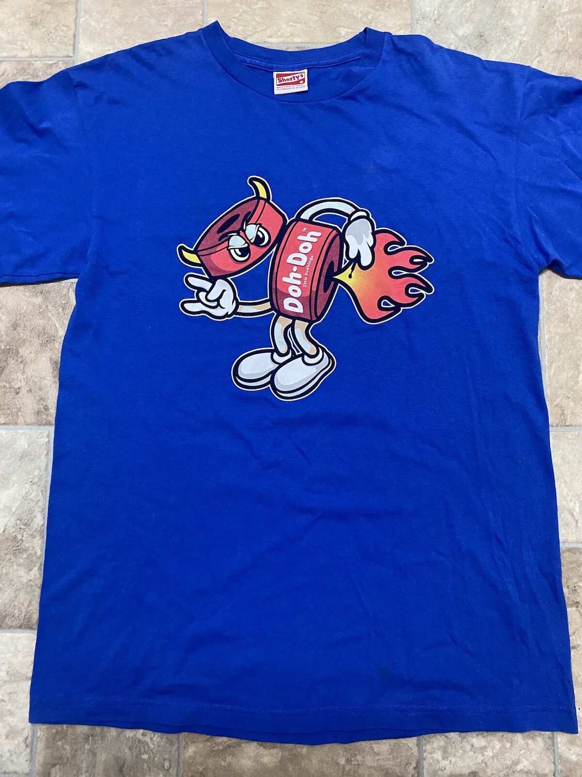 Vintage 90s Shorty’s Skate Boards Doh-Doh Red 95 Bushings Devil T-shirt ...