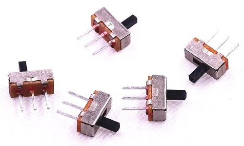 25Pcs SPDT 3pin Mini Slide Switch SS12D00G4 Handle length:4MM Fast USA ...
