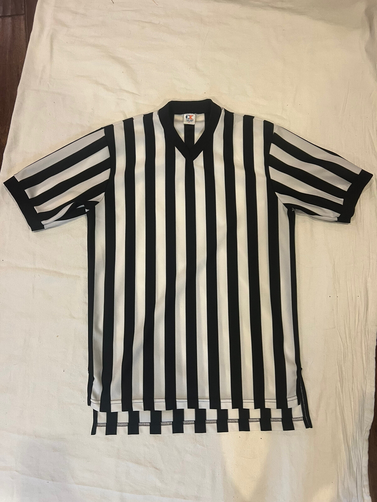 Cliff Keen Vintage Referee Jersey Mens Size M Black W… - Gem
