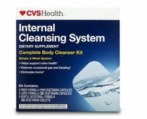 CVS Internal Cleansing System Complete Body Liver Fiber Intestinal ...