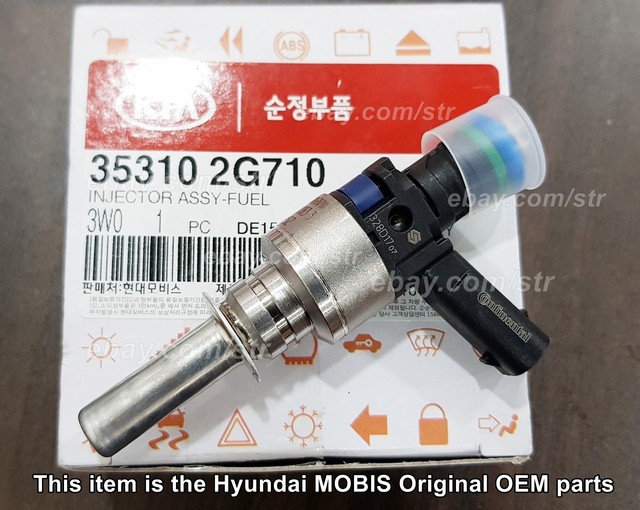 Hyundai KIA 353102G710 Genuine OEM Fuel Injector Set of 4 for sale ...