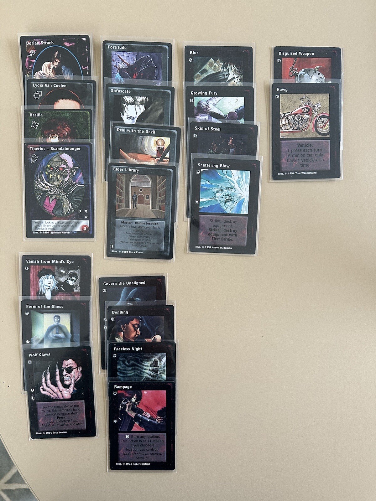 Jyhad Lot of 21 Different Cards Mixed Lot 1994 | eBay