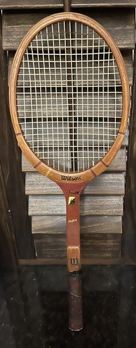 Vintage Wooden Wilson Stan Smith Stylist Tennis Racket | eBay