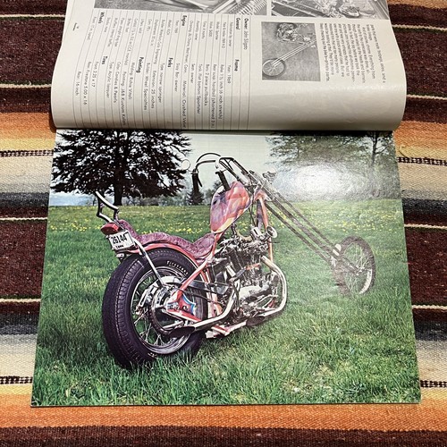 Easyriders Magazine February 1973 choppers vintage motorcycle panhead ...