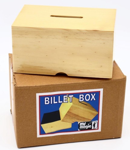 Billet Box (Wood) by Mr. Magic Magic Trick | eBay