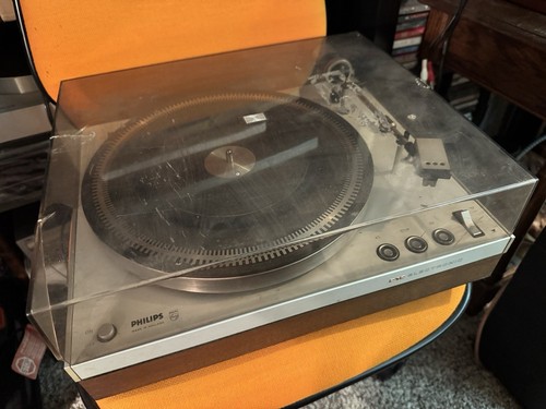 Philips 212 Vintage Turntable For Parts/Repair - Read Description | eBay