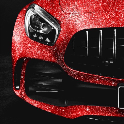 Hemway Auto Flake Glitter Red 0.015" 100g for Car Bike Paint Spray 375 ...