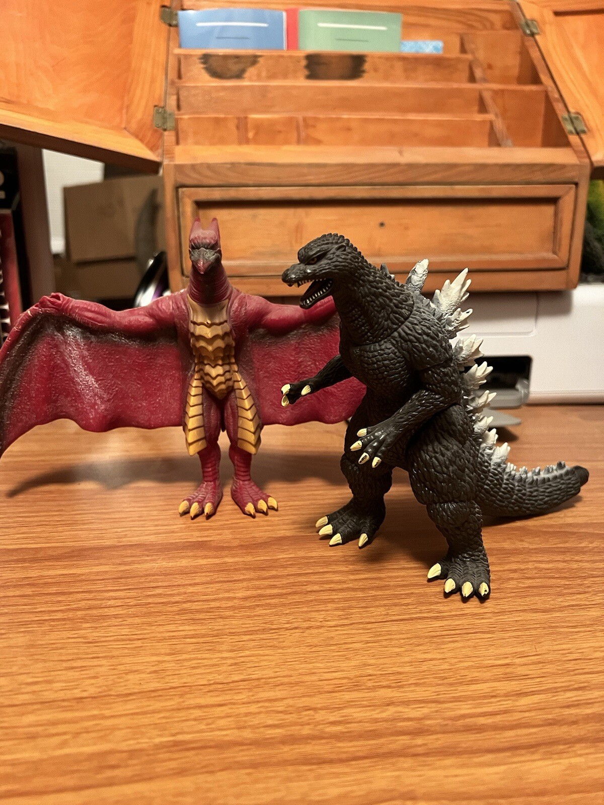 2004 Bandai Godzilla Final Wars Godzilla & Rodan Figures | eBay