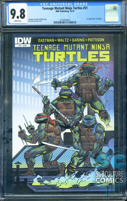 Teenage Mutant Ninja Turtles #51 2015 IDW CGC 9.8 - 1st Print - 1st App ...