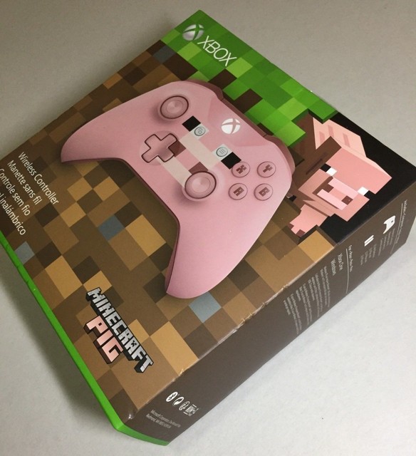 Microsoft Xbox One Wireless Controller - Minecraft Pig (WL3-00052) for ...