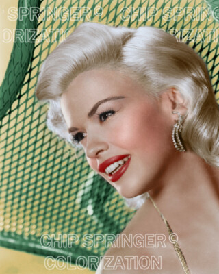 JAYNE MANSFIELD Side Profile #3| Sexy Cheesecake COLOR PHOTO by CHIP ...