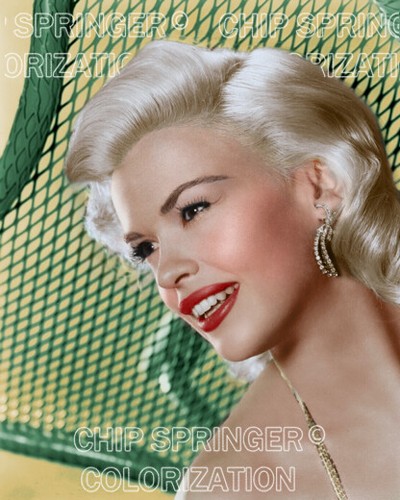 JAYNE MANSFIELD Side Profile #3| Sexy Cheesecake COLOR PHOTO by CHIP ...