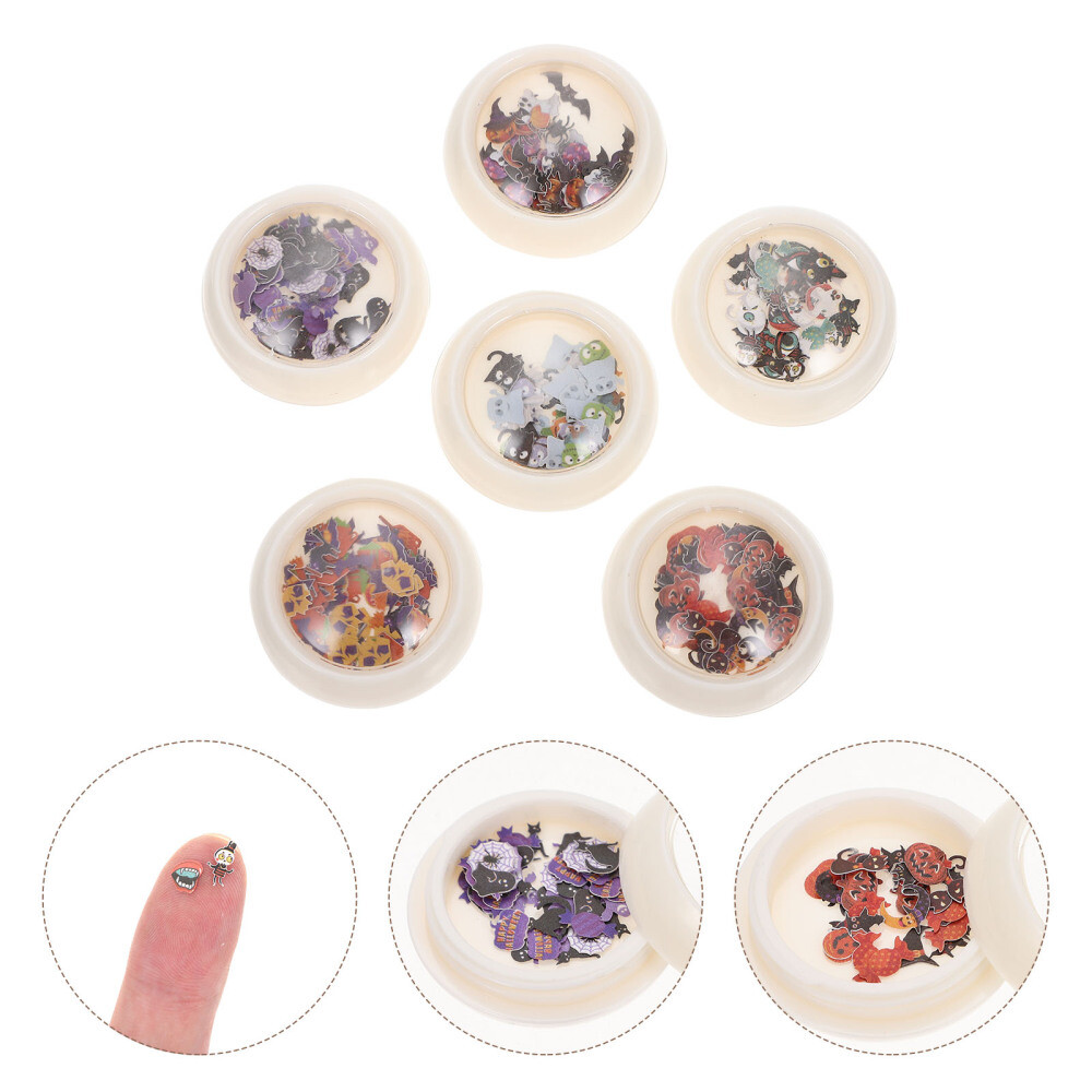 5 Pack Nail Art Sticker Pulp Decoration Ideas Practical Decors Nail ...