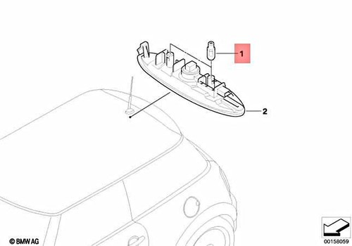Genuine BMW 259S 259T 89V3 C1N E23 E24 E28 E30 Longlife Bulb OEM ...