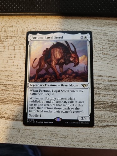 Fortune, Loyal Steed Outlaws of Thunder Junction Regular for sale ...