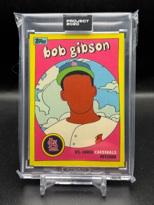 Topps Project 2020 Baseball Card #279 Bob Gibson by Fucci /1898 | eBay