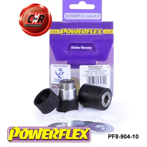 Powerflex FrUpArm Rr Bushes For Caterham 7 Metric DeDion NoWatts Link ...