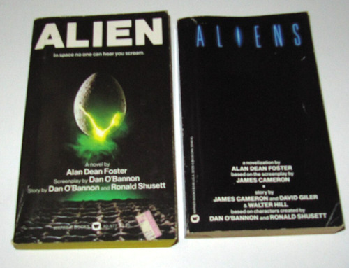 Alien & Aliens movie novelizations by Alan Dean Foster PB lot of 2 ...