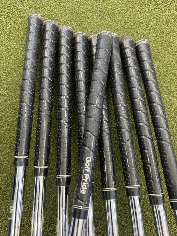 Ping G15 Black Dot Iron Set 5-PW,UW,SW,LW Ping AWT Stiff Flex Steel ...