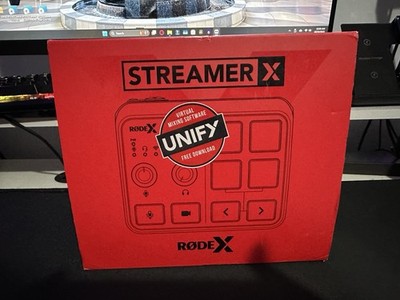 Rode STREAMER X Audio Interface and Video Capture Card (READ ...
