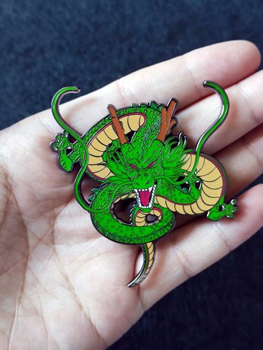 Dragon Ball Z Shenron Enamel 2.8" Pin DBZ Metal Badge Figure Anime ...