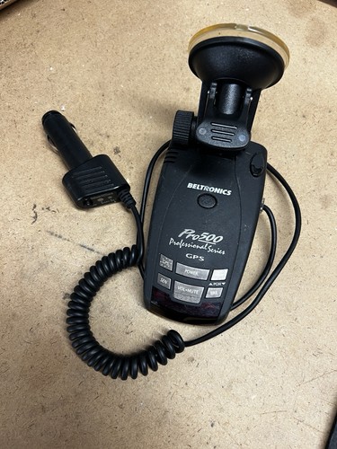 Beltronics Pro 500 Radar detector With GPS Includes Smartcord | eBay