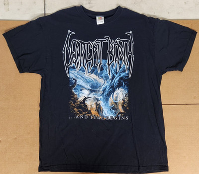 Decrepit Birth "...And Time Begins" Death Metal Shirt XL | eBay