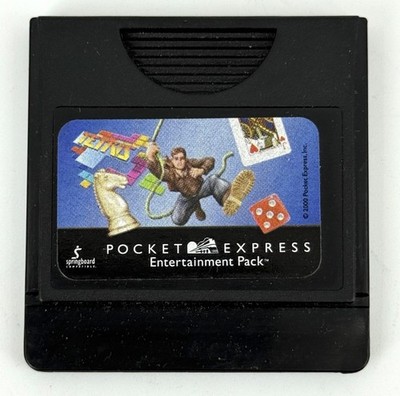 Pocket Express Entertainment Pack Springboard Game Cartridge ...