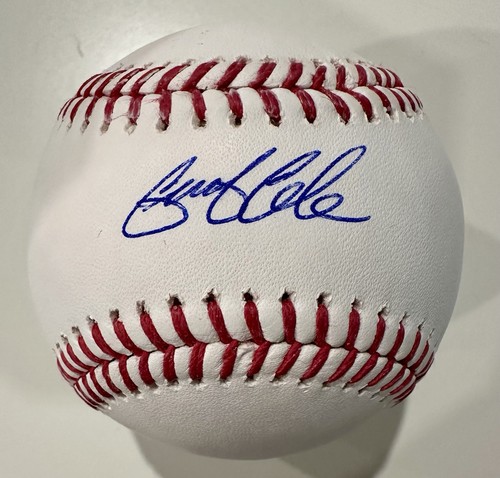 Gerrit Cole Signed OML Baseball Fanatics & MLB Certified | eBay