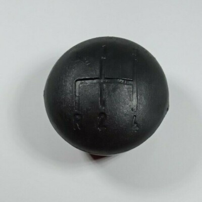 12MM SHIFTER KNOB W/ GEAR PATTERN BLACK VOLKSWAGEN T1 BUG T2 BUS 1968 ...