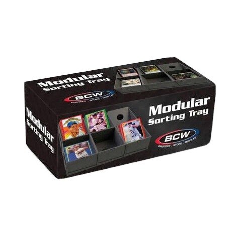 New BCW Customizable Modular Sorting Tray For Trading Cards - 6 Trays ...