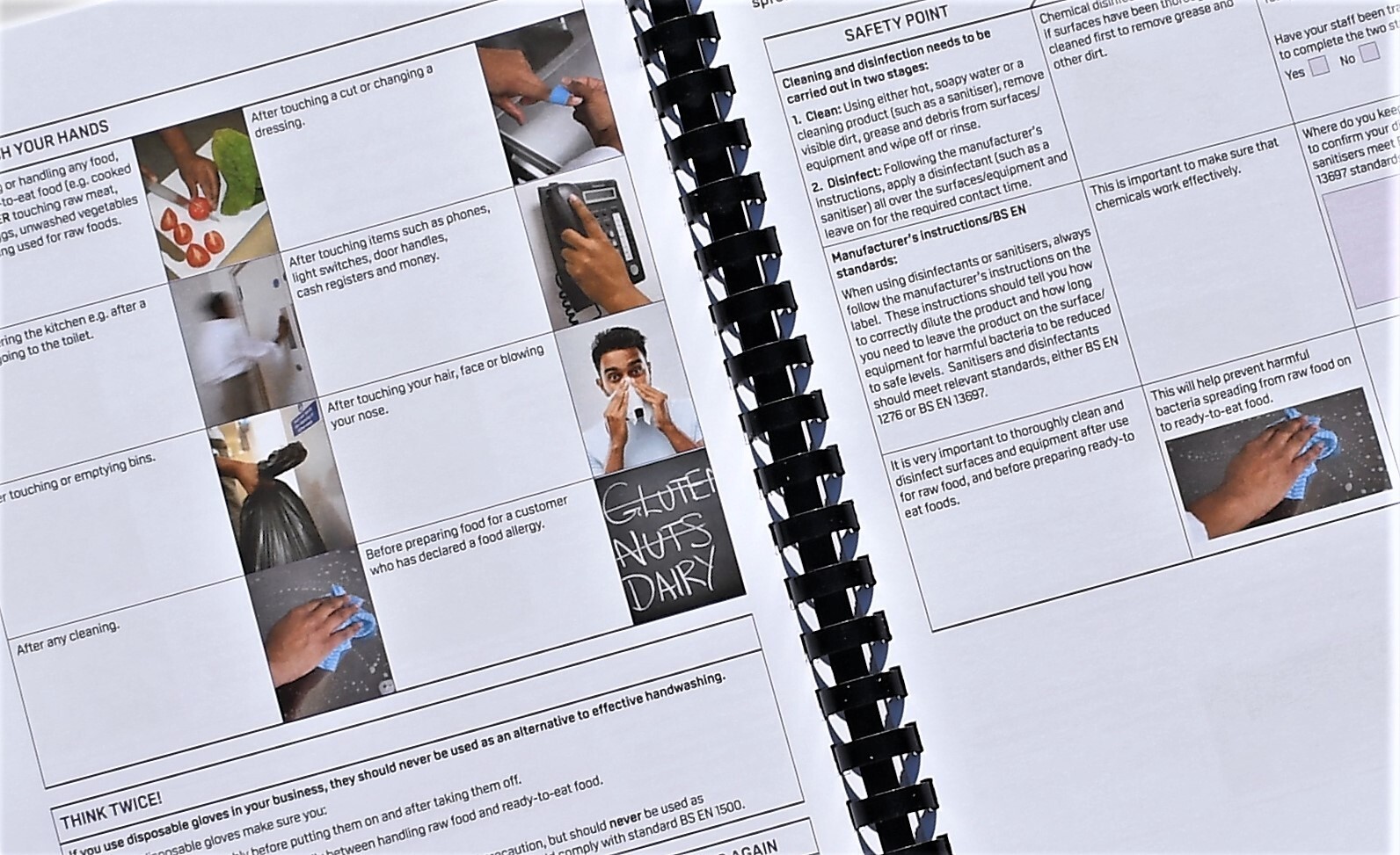 2025 Safer Food Better Business Caterer SFBB +13 Month Diary &Temp In 1 ...