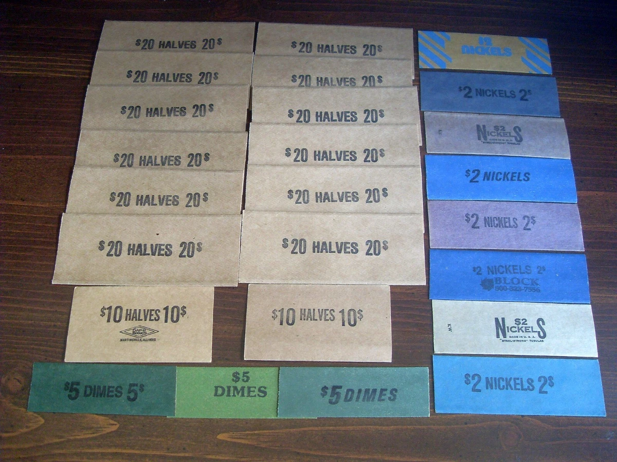 Vintage Coin Wrappers
