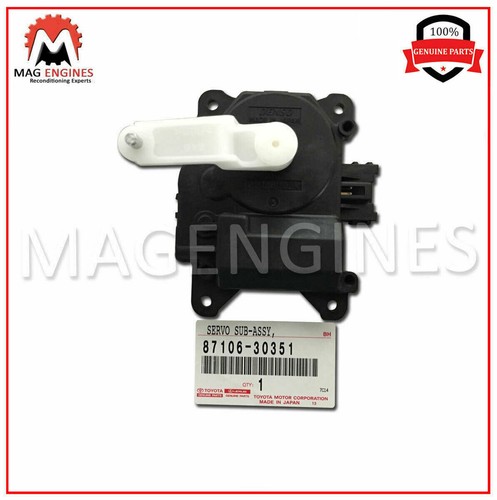 87106-30351 GENUINE OEM SERVO SUB-ASSY, DAMPER, NO.1 8710630351 | eBay