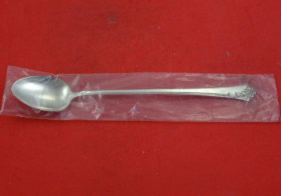 Damask Rose by Oneida Sterling Silver Iced Tea Spoon 7 1/2" factory ...