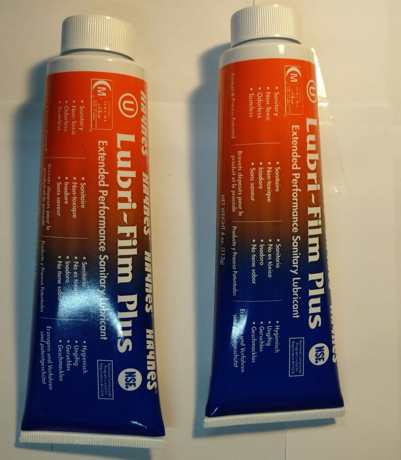 Lubri film, 4oz Lubrifilm Petrol gel for ice cream and slush machines ...