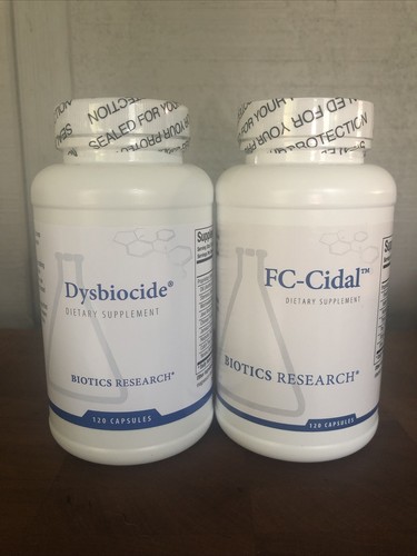 Biotics Research Dysbiocide + FC-Cidal (FCCidal) Combo Pack SIBO SIFO ...