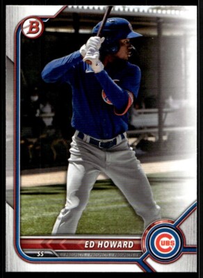 2022 Bowman Prospects Ed Howard G469 Chicago Cubs #BP-64 | eBay
