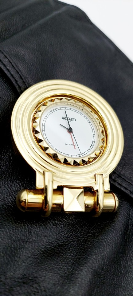 JACCARD Paris Orologio da Tavola Rare Vintage Table / Travel Alarm ...